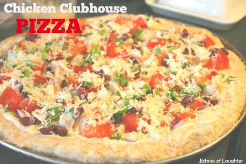 Chicken Clubhouse Pizza - Echoes of Laughter