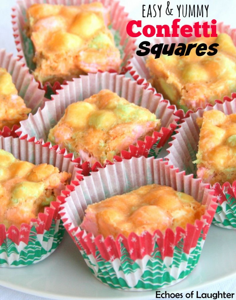 Easy & Delish Confetti Squares - Echoes of Laughter